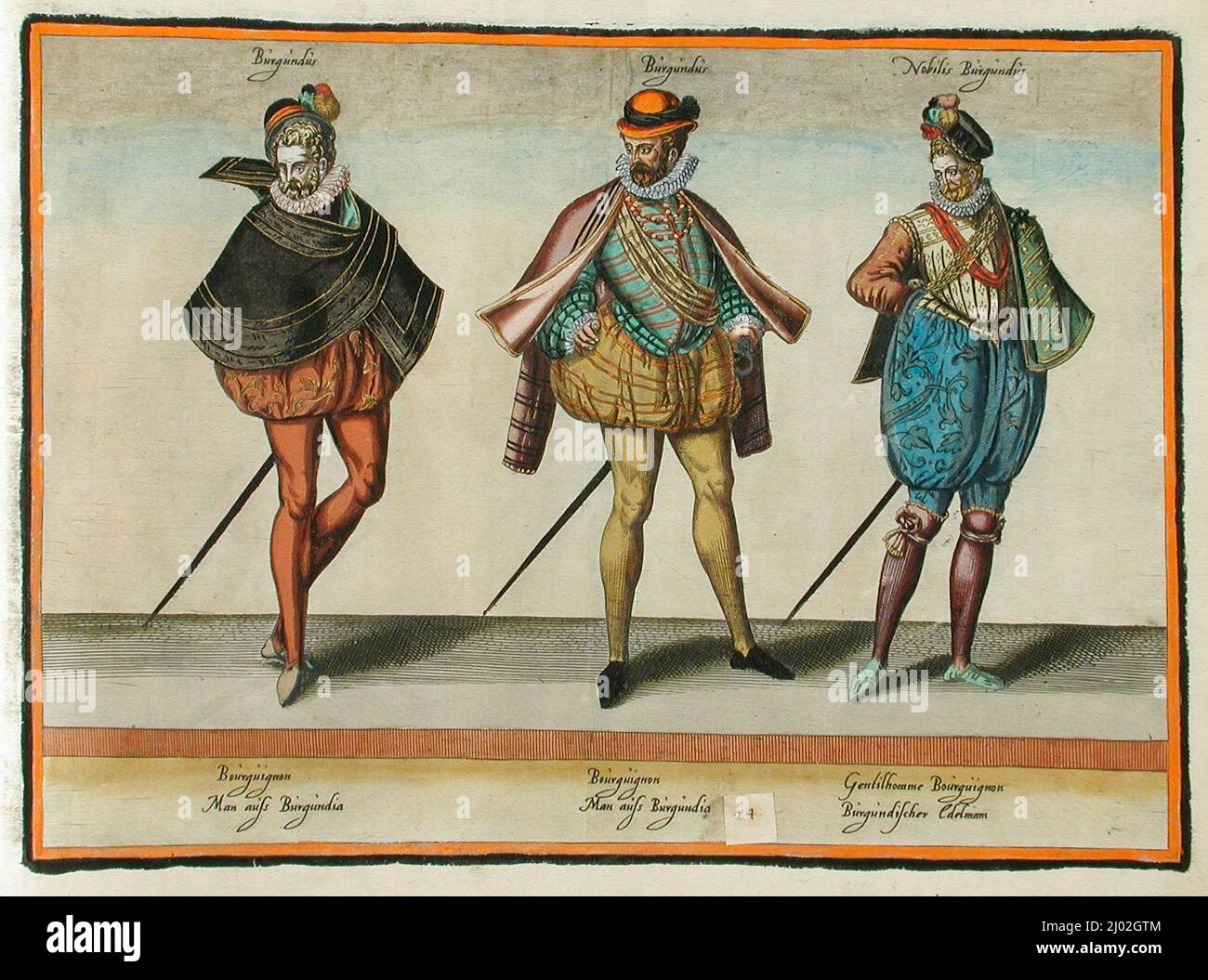 Habitus Variarum Orbis Gentium (Costume of the Various Peoples of the ...