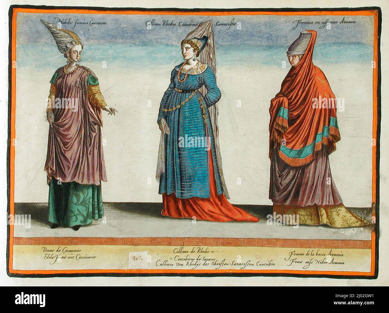 Habitus Variarum Orbis Gentium (Costume of the Various Peoples of the ...