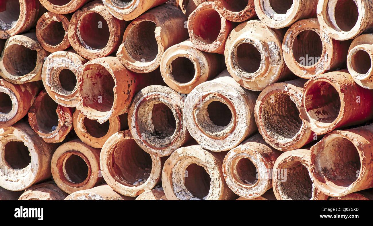Terracotta pipes hi-res stock photography and images - Alamy