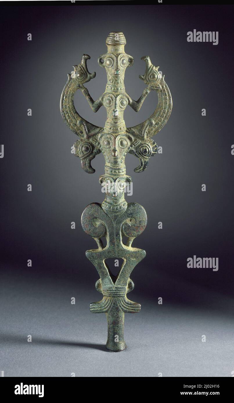 Standard Finial. Iran, Luristan, Luristan bronzes, cicra 1000-circa 650 ...