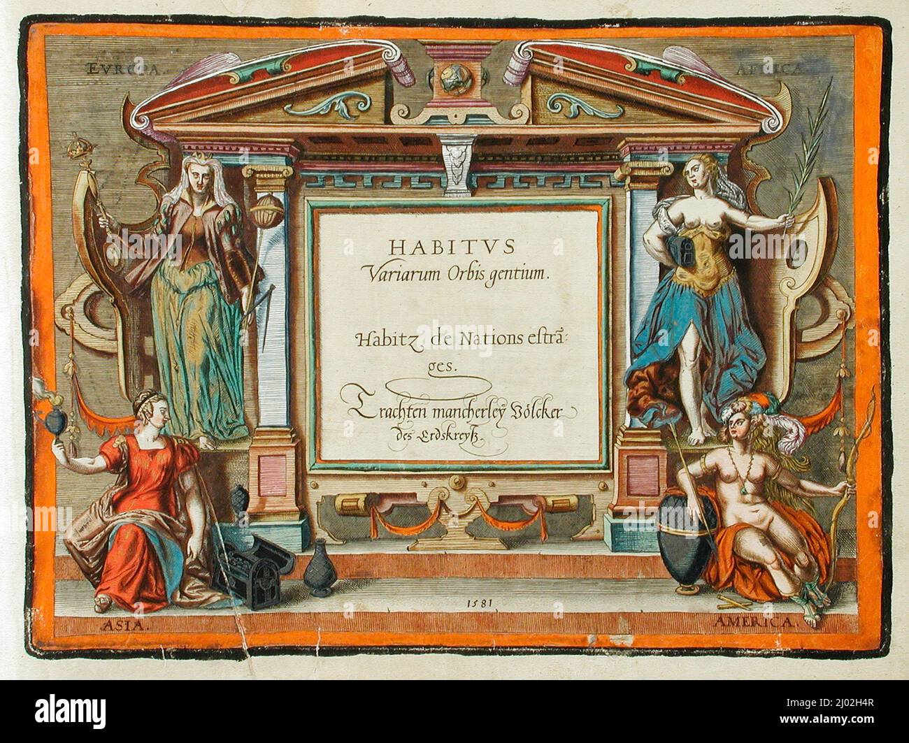 Habitus Variarum Orbis Gentium (Costume of the Various Peoples of the ...