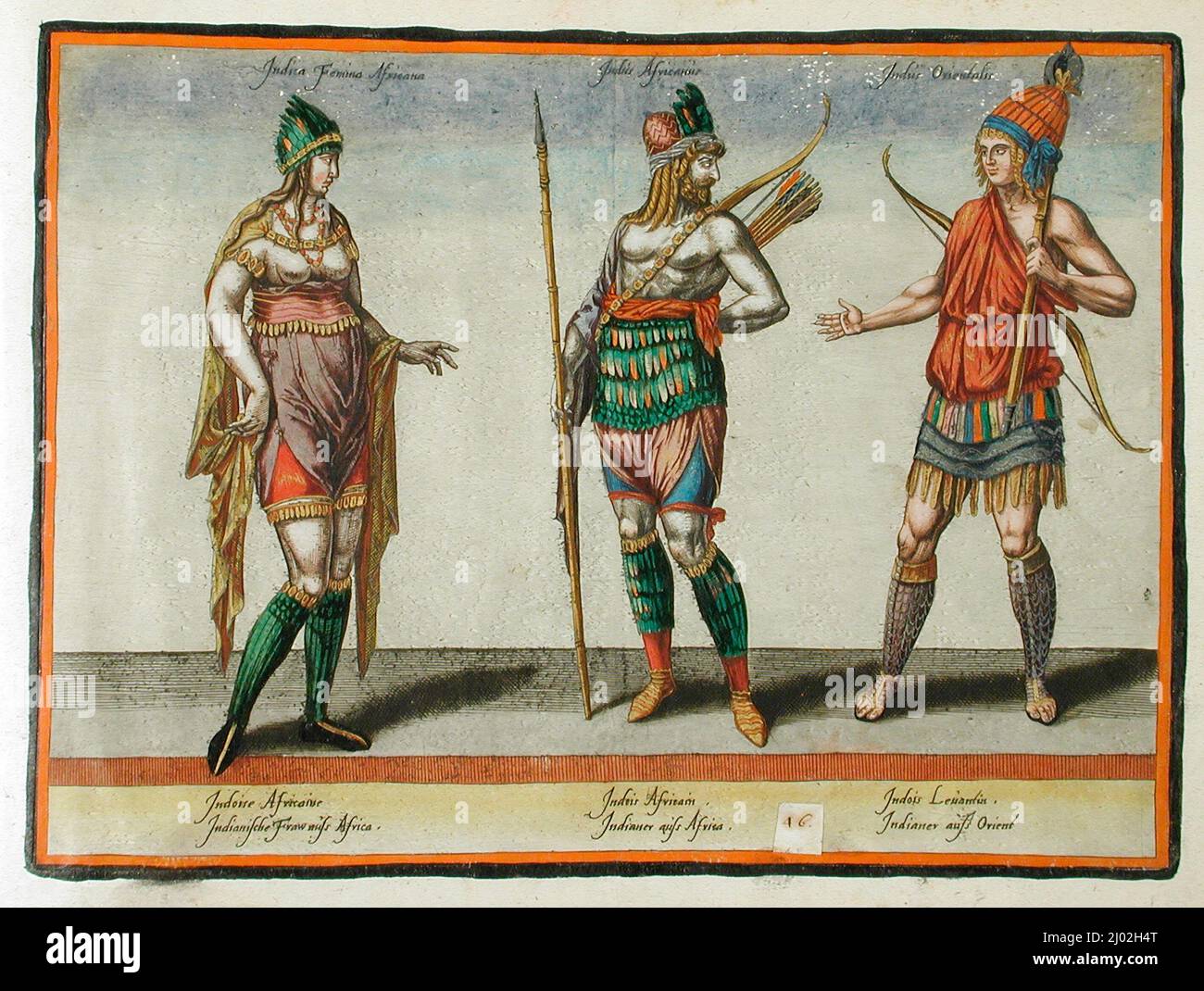 Habitus Variarum Orbis Gentium (Costume of the Various Peoples of the ...