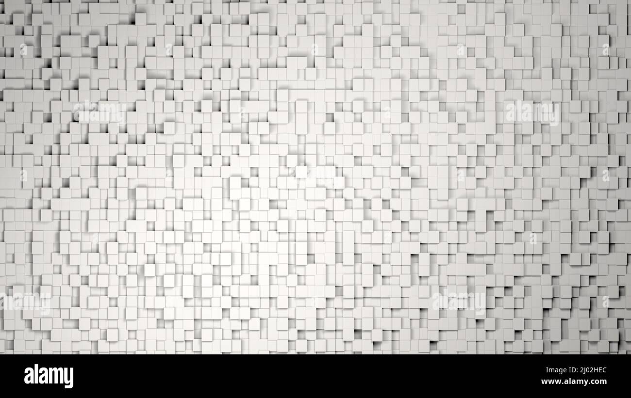 3d cube abstract background. Colored grid cubes texture digital ...