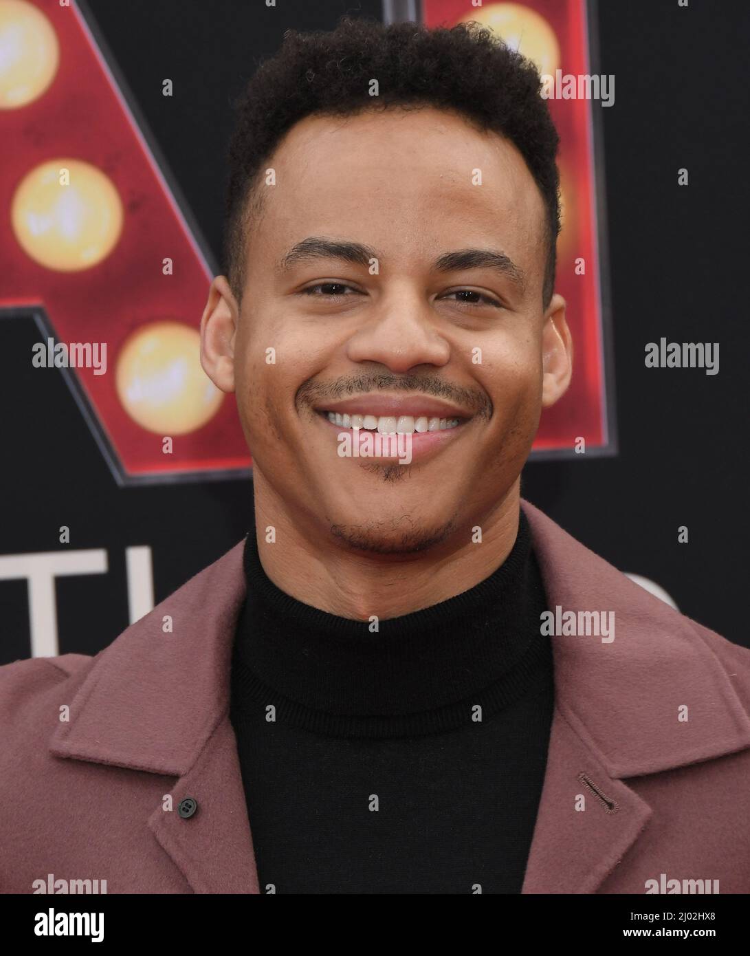 Hollywood, CA, US, March 15, 2022. Mark St. Cyr arrives at Disney's ...