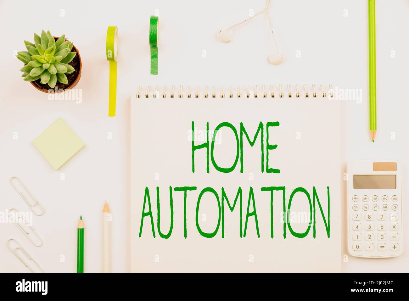 Text Sign Showing Home Automation Concept Meaning Home Solution That