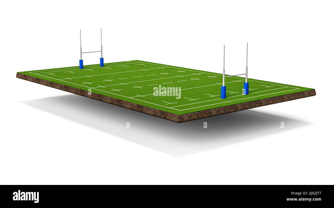 Grassy football field cross hi-res stock photography and images - Alamy