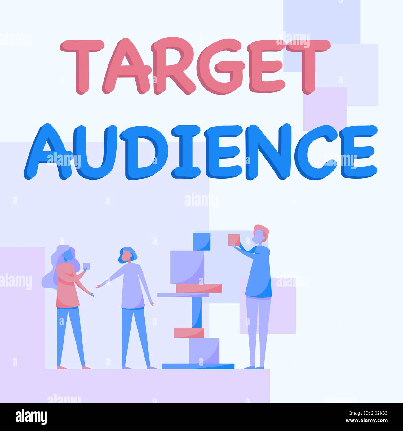 Conceptual display Target Audience. Word for category of showing you ...