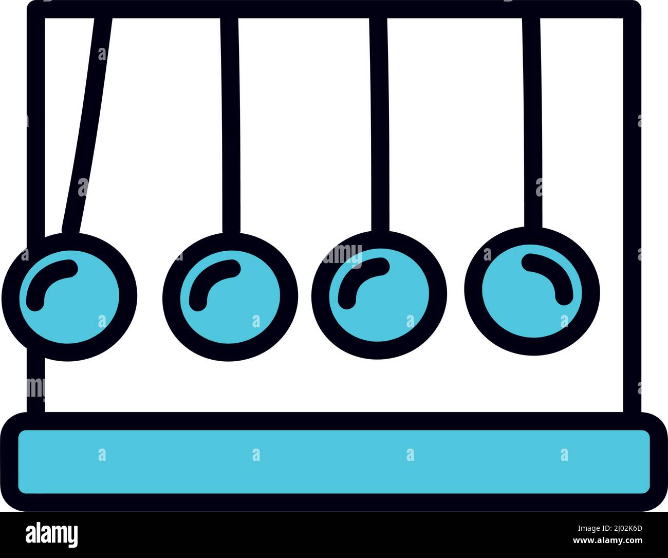 pendulums science line style icon Stock Vector Image & Art - Alamy
