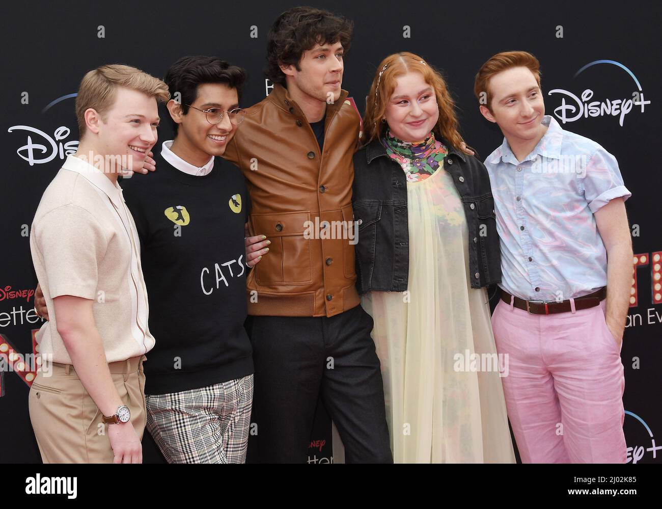 Los Angeles, USA. 15th Mar, 2022. (L-R) Joe Serafini, Frankie Rodriguez ...