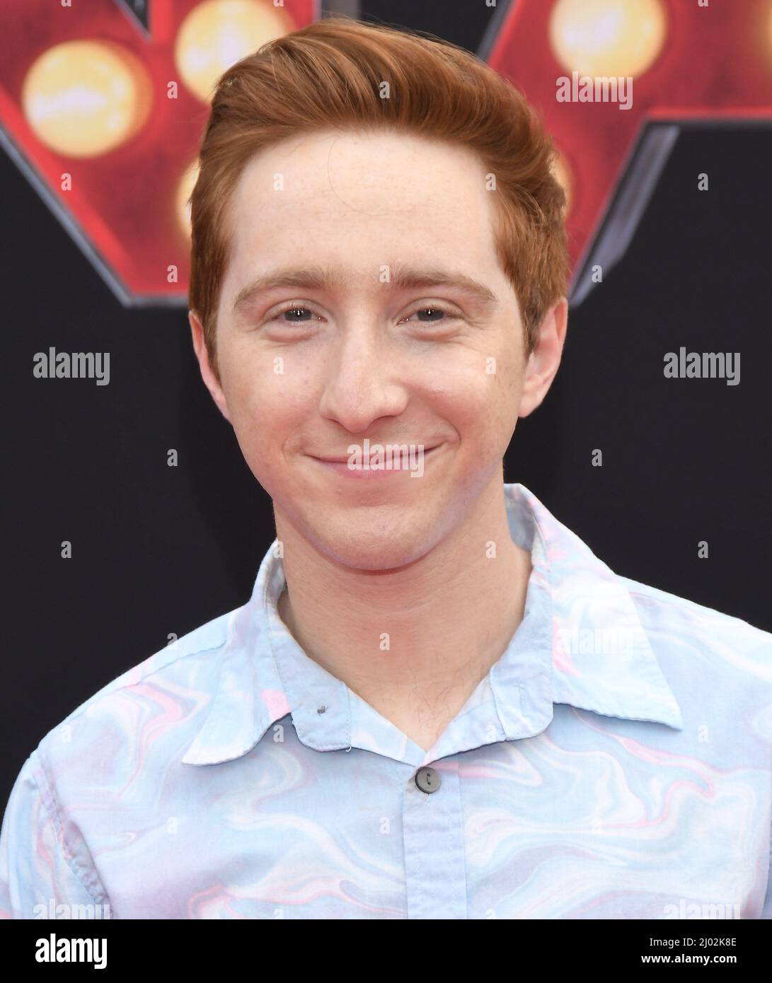 Los Angeles, USA. 15th Mar, 2022. Larry Saperstein arrives at Disney's ...