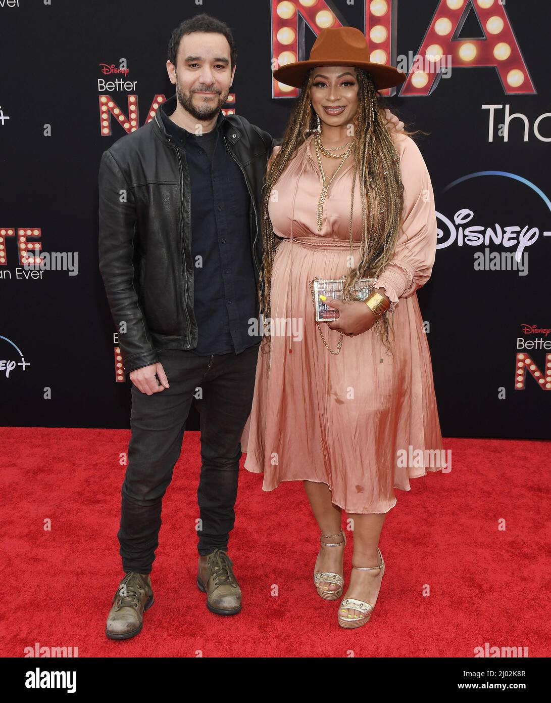 Los Angeles, USA. 15th Mar, 2022. (L-R) Jon Levine and Taura Stinson ...
