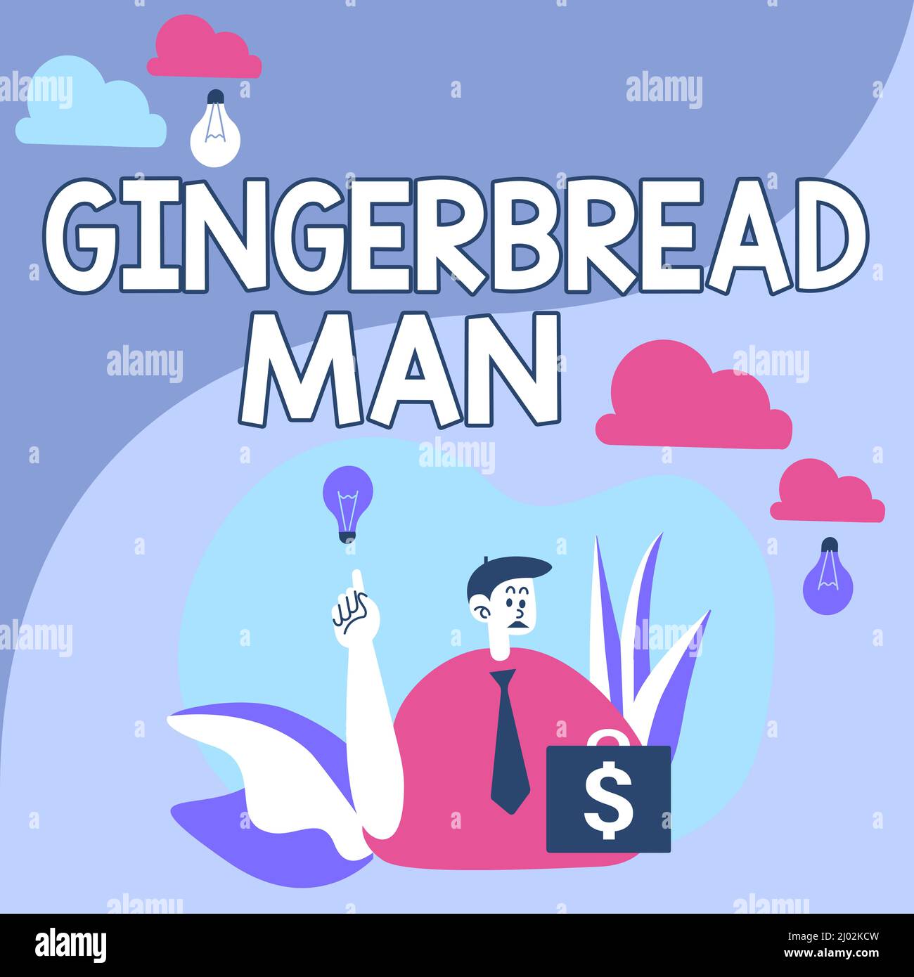 Writing displaying text Gingerbread Man. Business approach cookie made ...