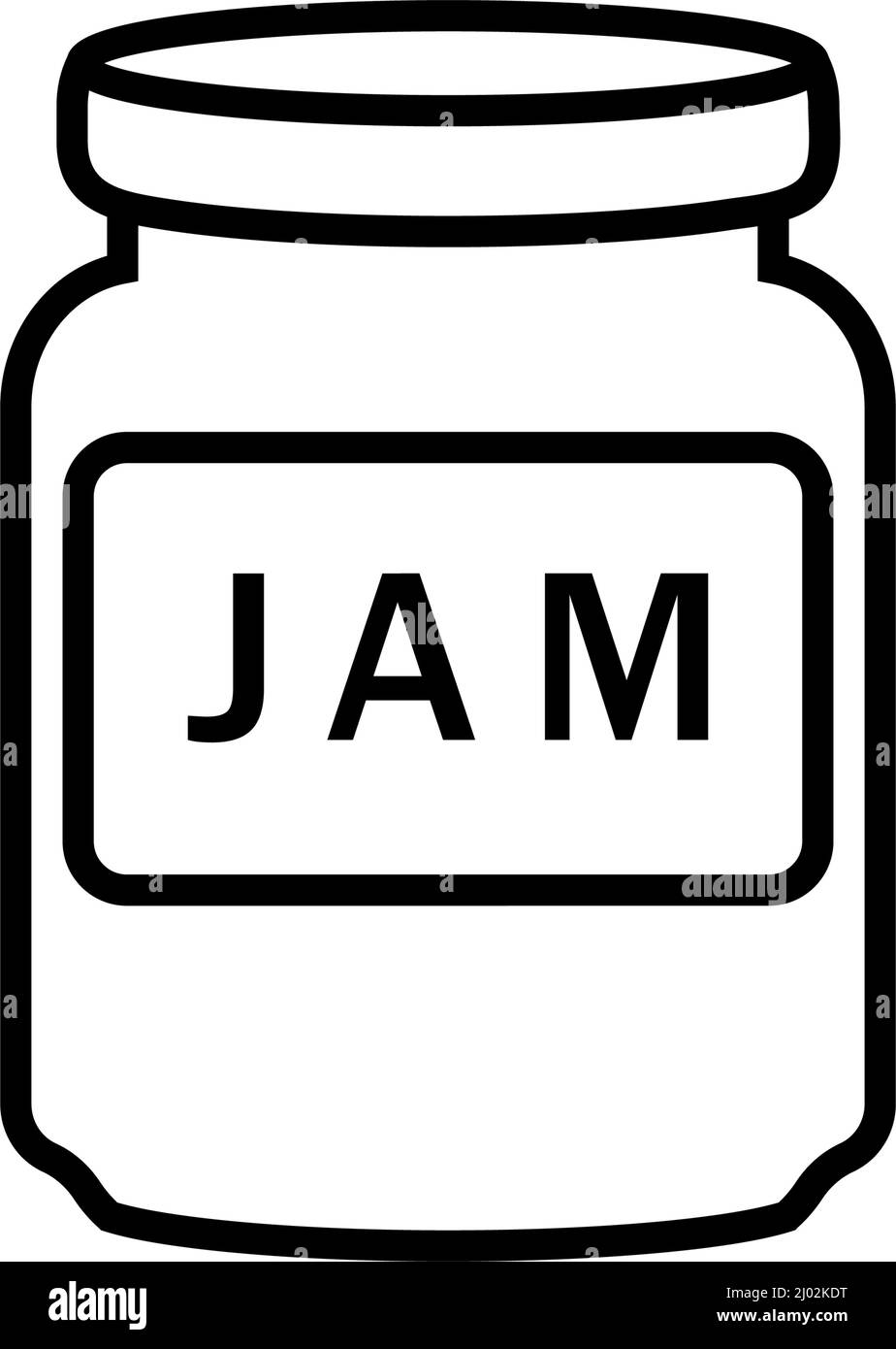 Label design fresh strawberry illustration Black and White Stock Photos ...