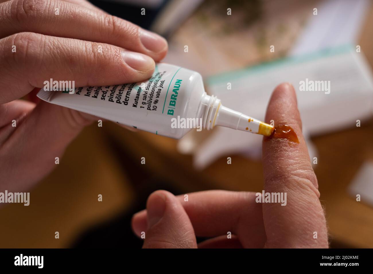 Braunovidon is an antiseptic and disinfectant containing polyvidone ...