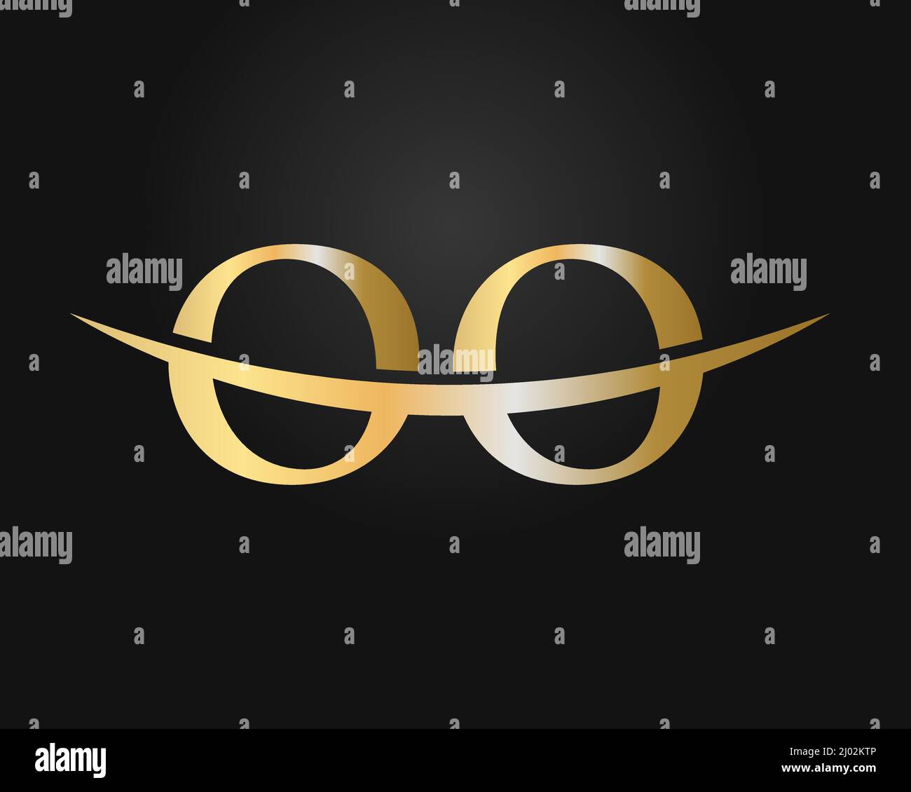 Initial Monogram Letter OO Logo Design Vector. OO Logo Design Template ...