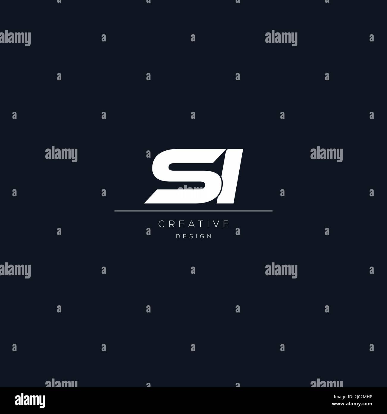 Si logo cut hi-res stock photography and images - Alamy