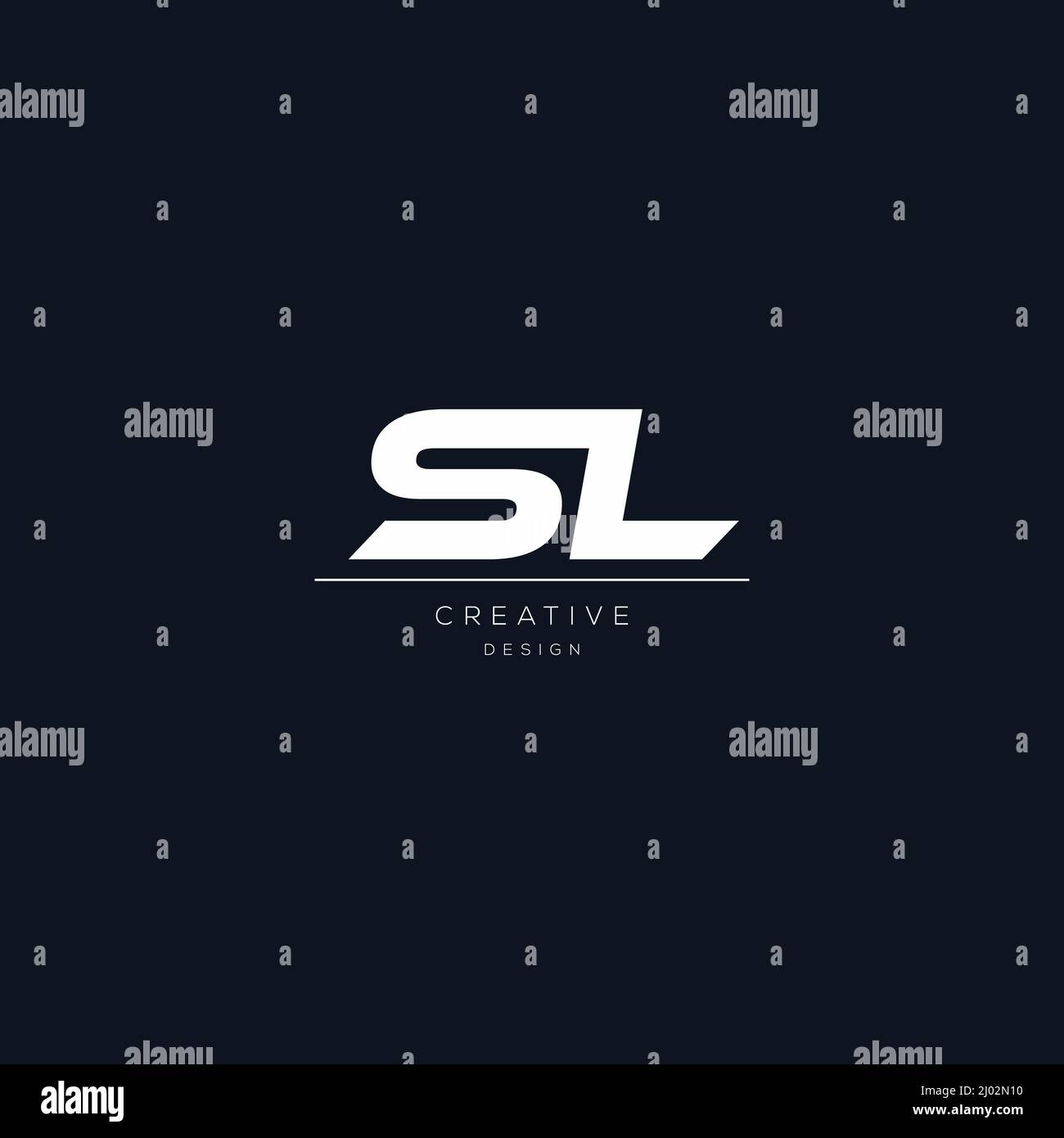 Letter sl logo hi-res stock photography and images - Alamy