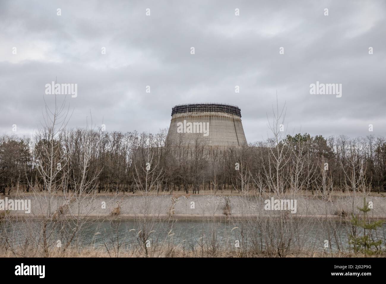 Chernobyl power plant tower hi-res stock photography and images - Alamy