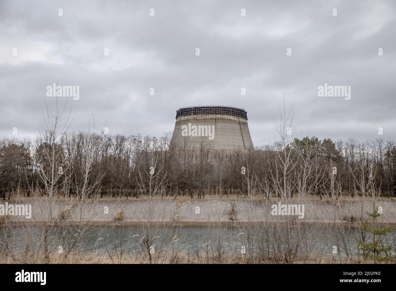 Chernobyl power plant tower hi-res stock photography and images - Alamy