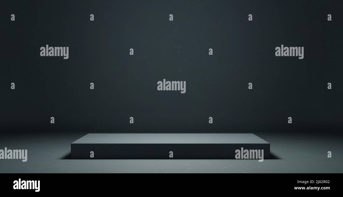 Montage Cement Platform Stage Display Minimal Dark Grey Abstract ...