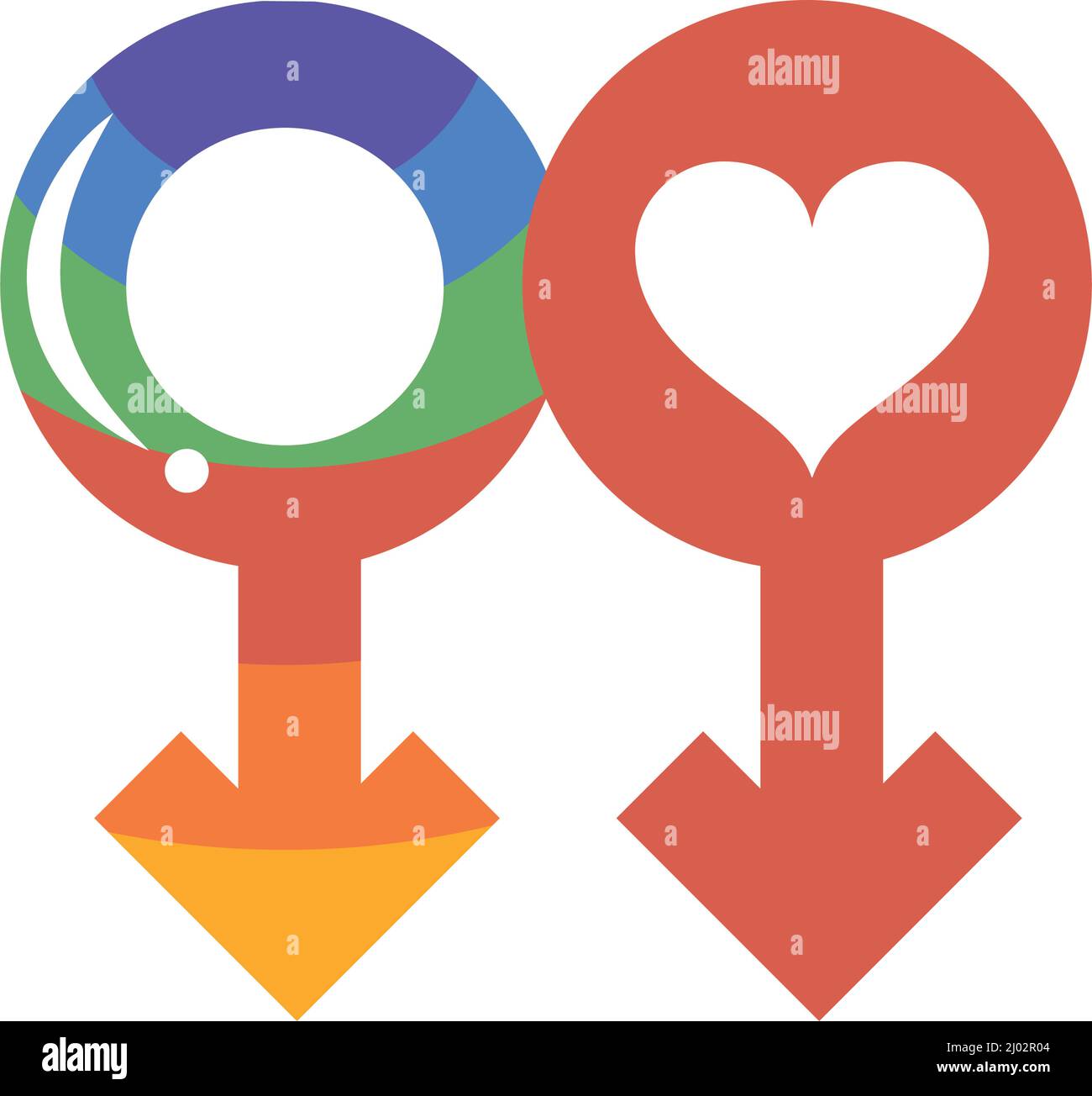 gay genders symbols lgtbi icon Stock Vector Image & Art - Alamy