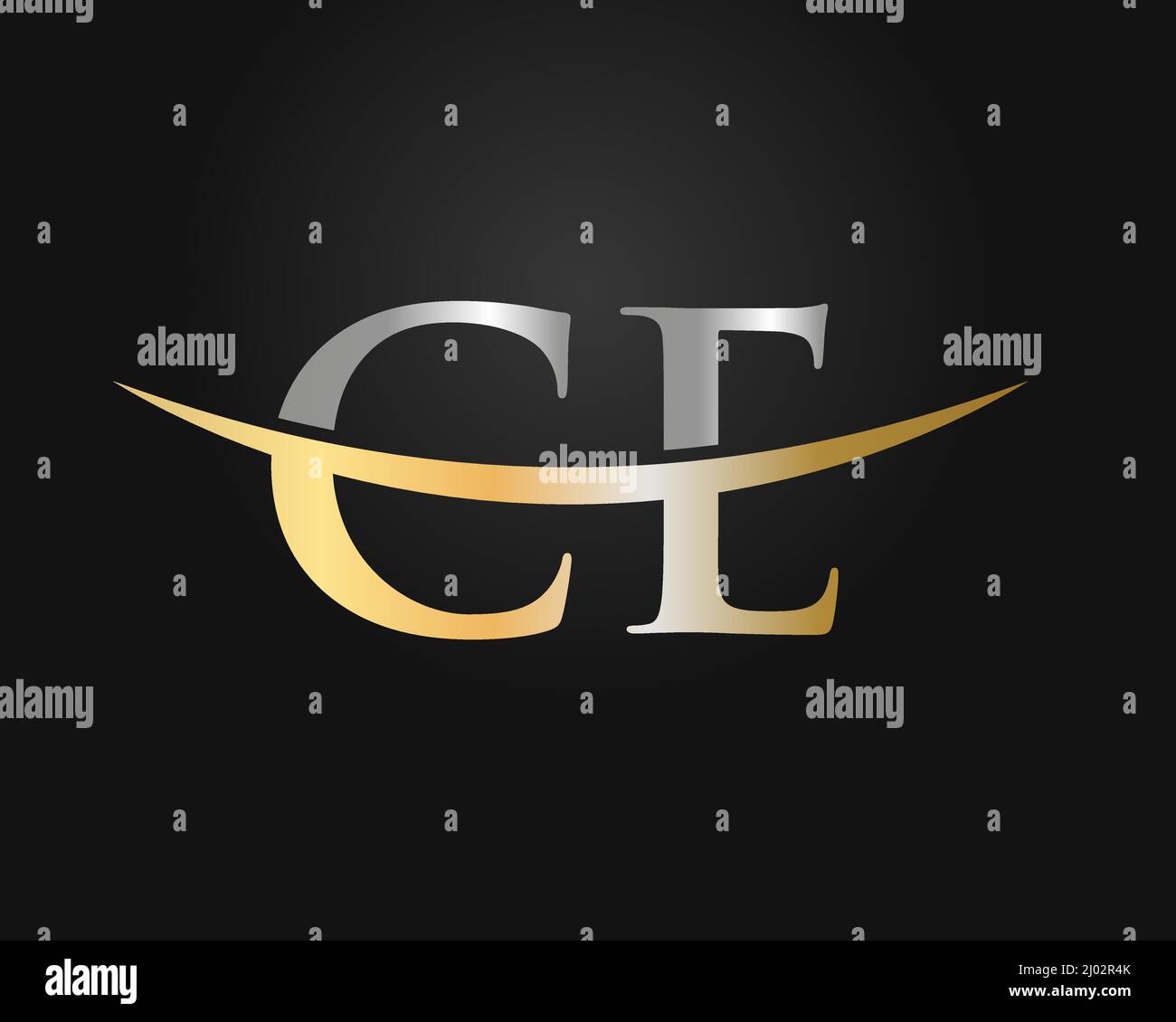 Initial Monogram Letter CE Logo Design Vector. CE Logo Design Template ...