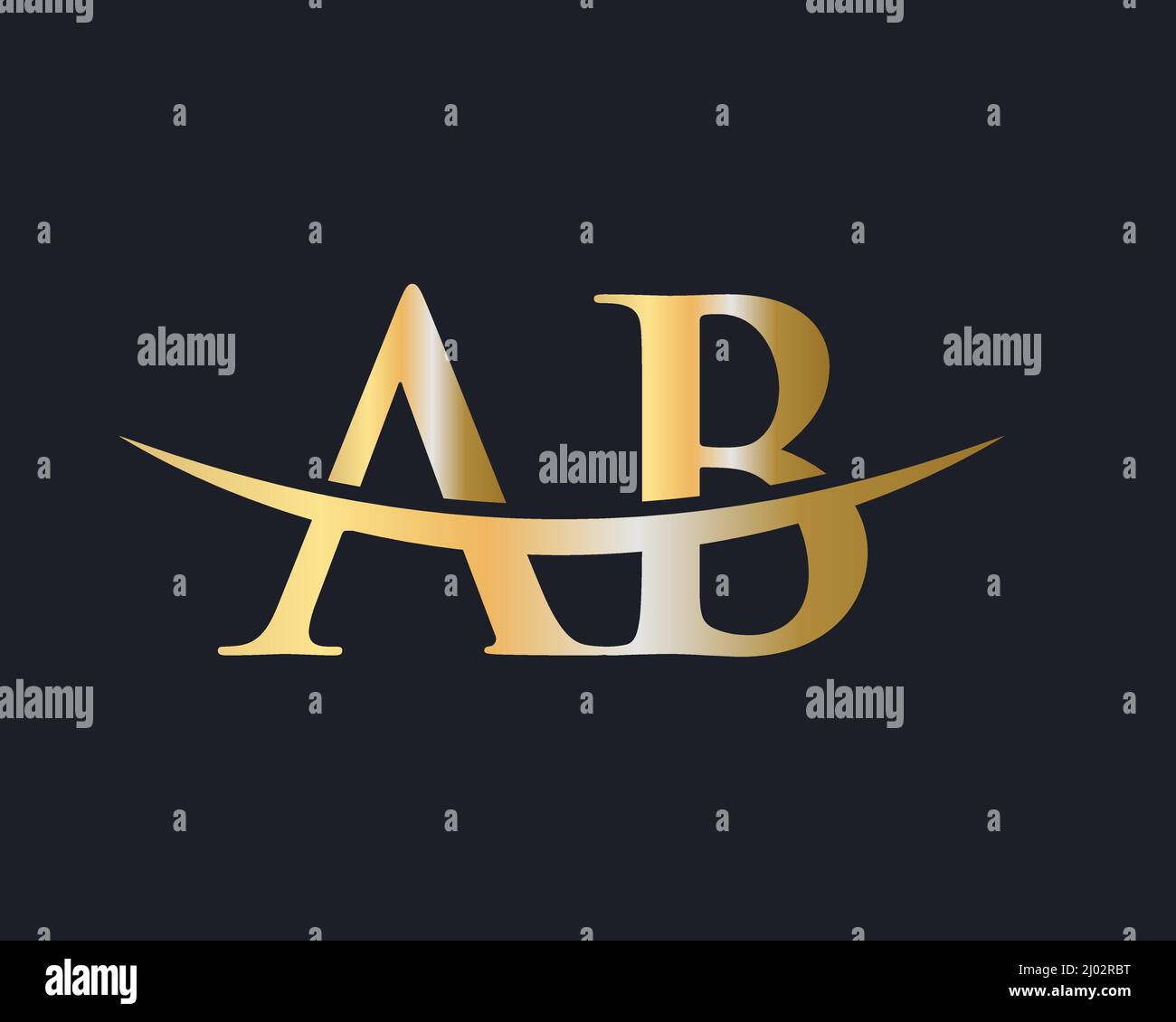 The ab logo Stock Vector Images - Alamy