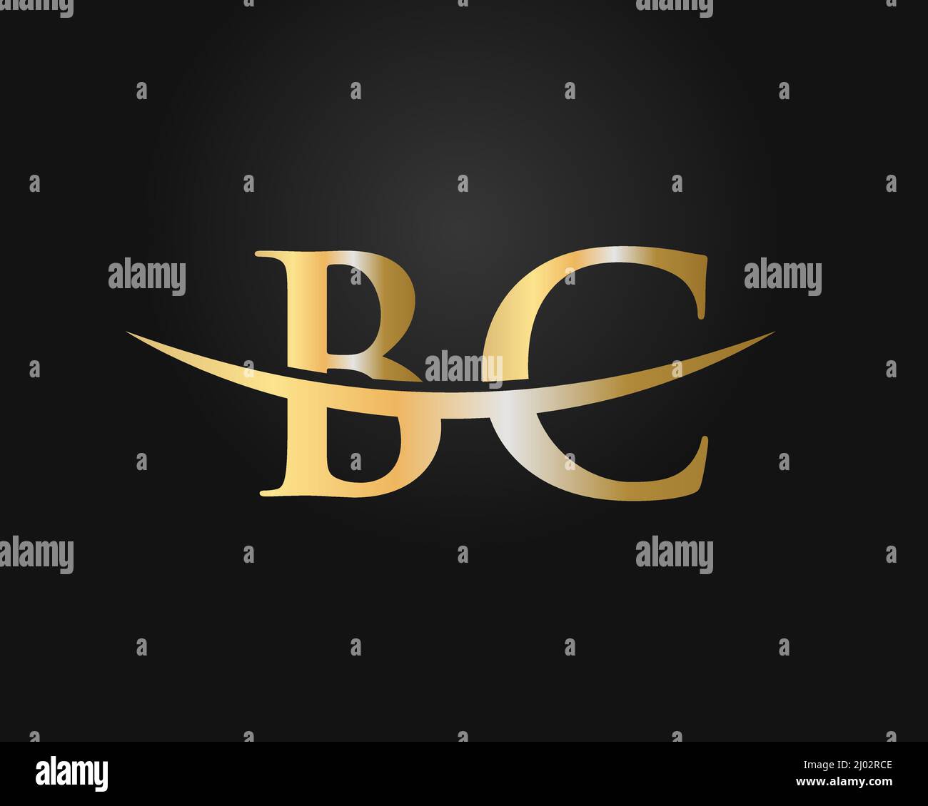 Initial Monogram Letter BC Logo Design Vector. BC Logo Design Template Stock Vector Image & Art ...
