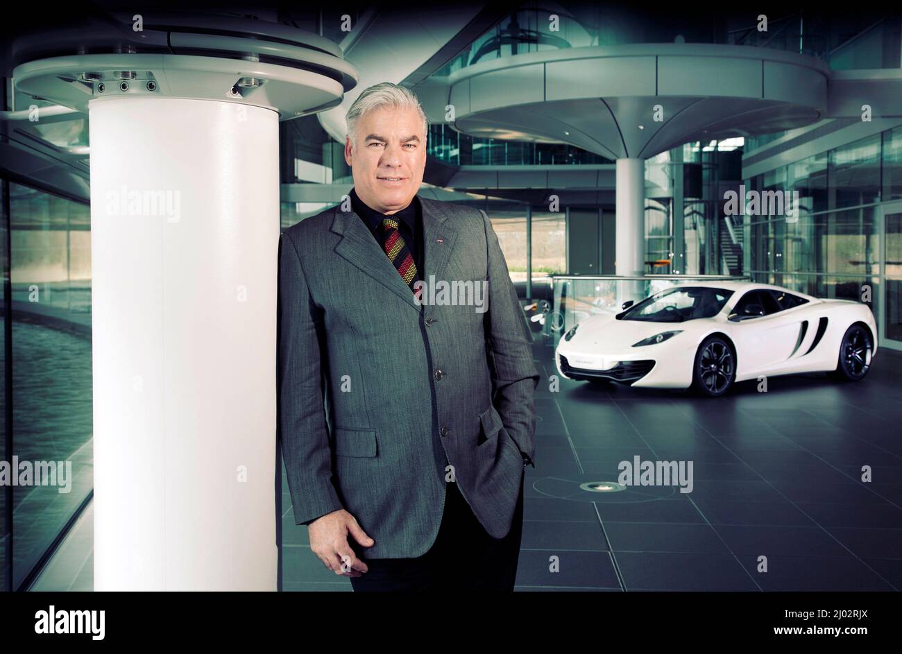 Frank Stephenson Design Director McLaren Automotive Stock Photo - Alamy