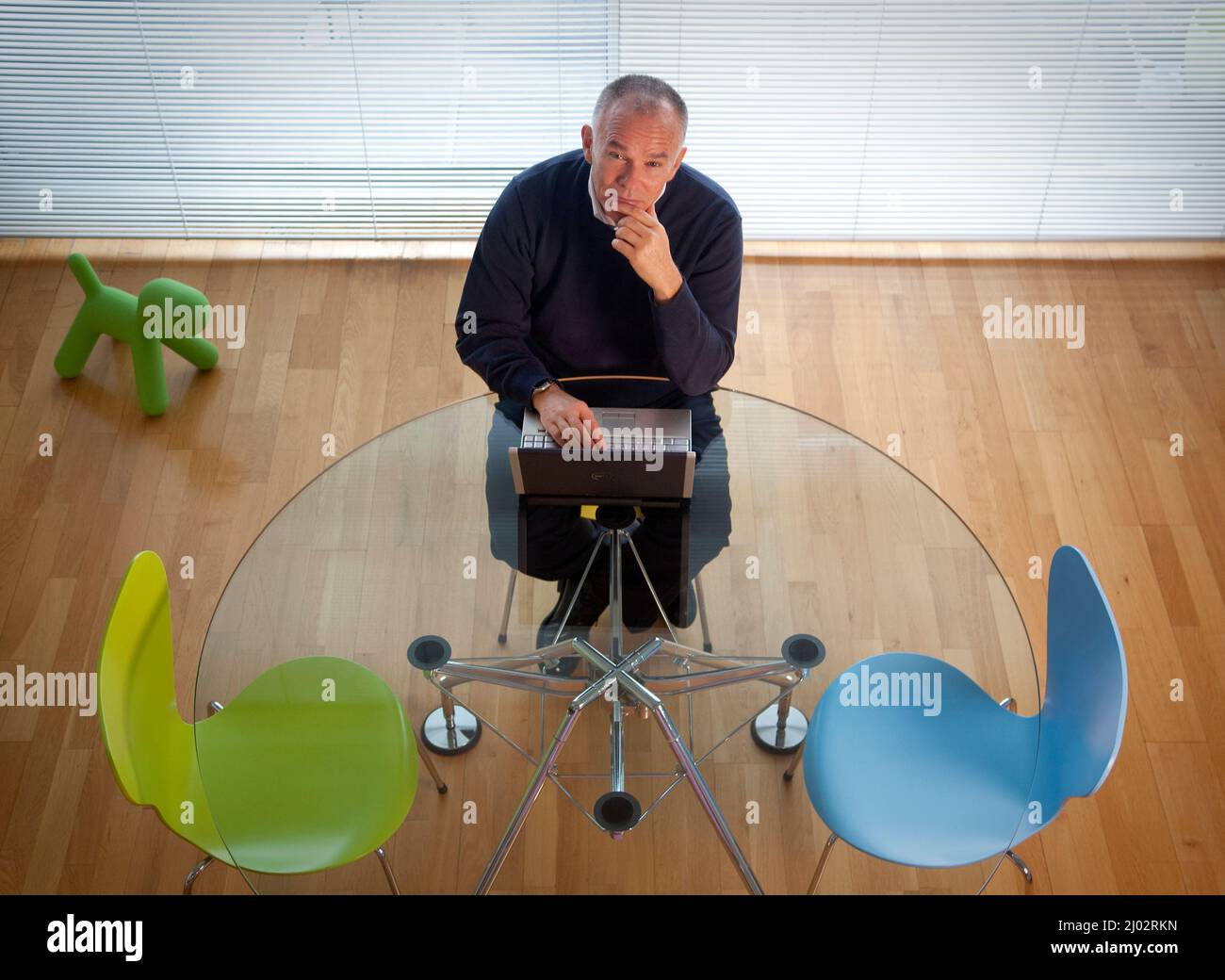 Peter Windsor Team principle of new Formula 1 racing team USF1 Stock ...