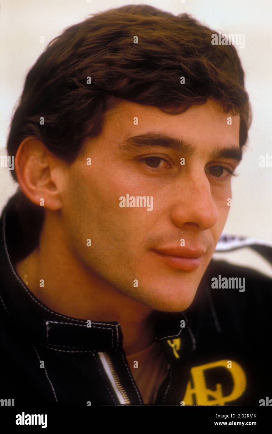 Ayrton senna at 1985 portuguese gp hi-res stock photography and images ...