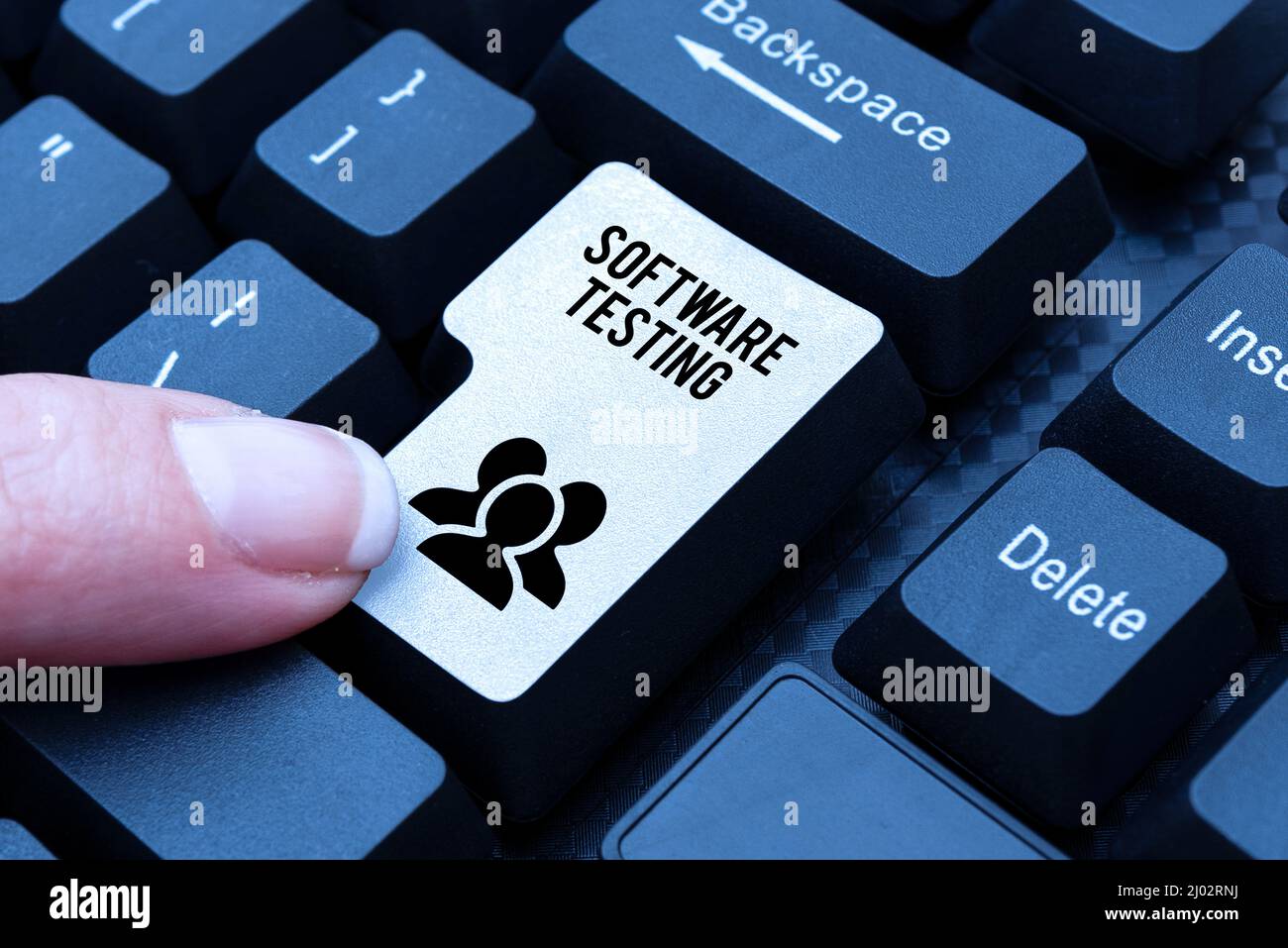 Writing Displaying Text Software Testing Word For Investigation