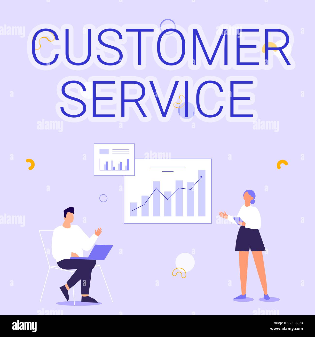 Hand Writing Sign Customer Service Word Written On Process Of Ensuring Client Satisfaction With