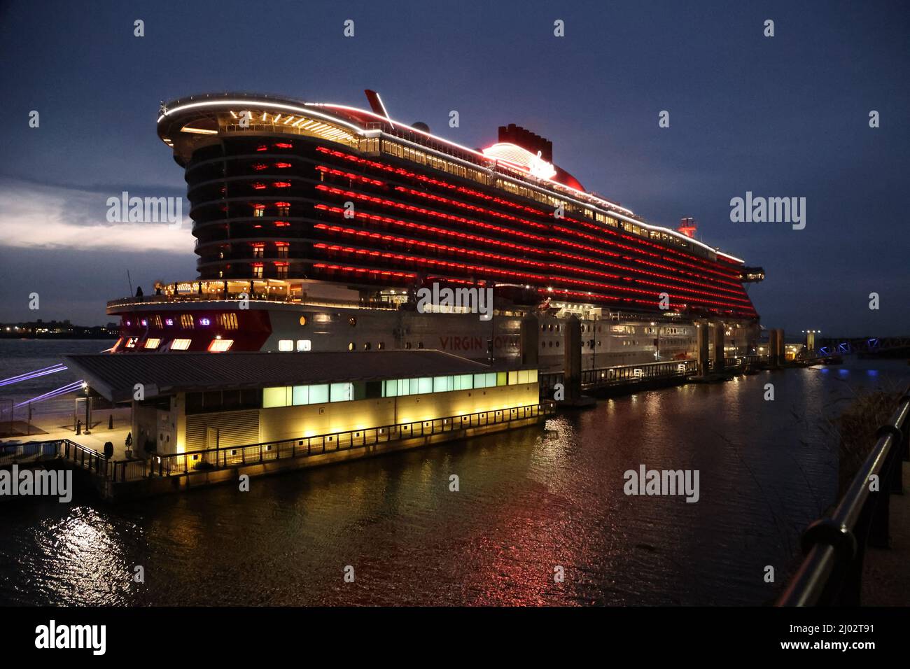 Virgin Voyages Valiant lady Stock Photo - Alamy