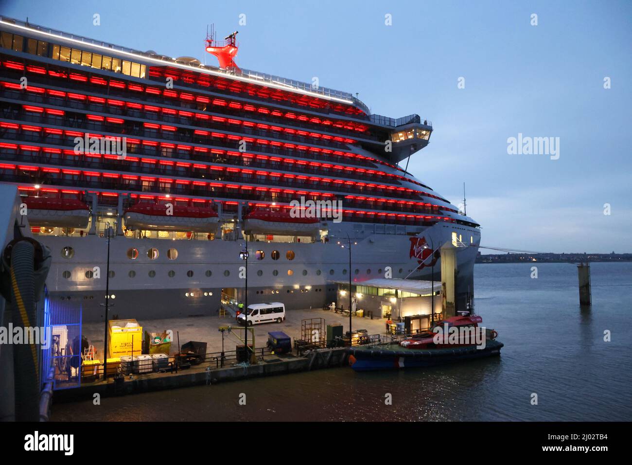 Virgin Voyages Valiant lady Stock Photo - Alamy