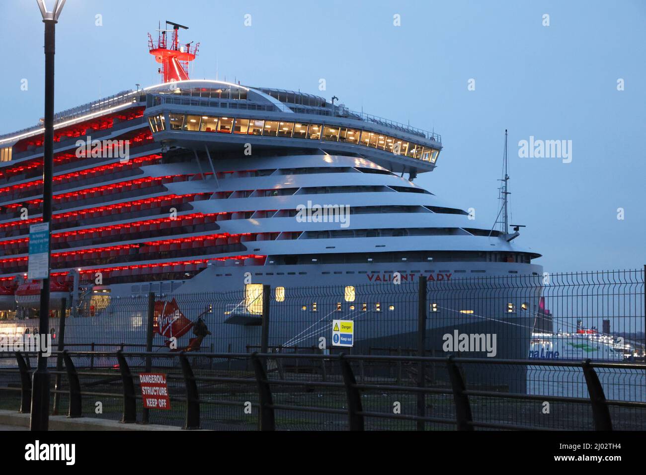 Virgin Voyages Valiant lady Stock Photo - Alamy