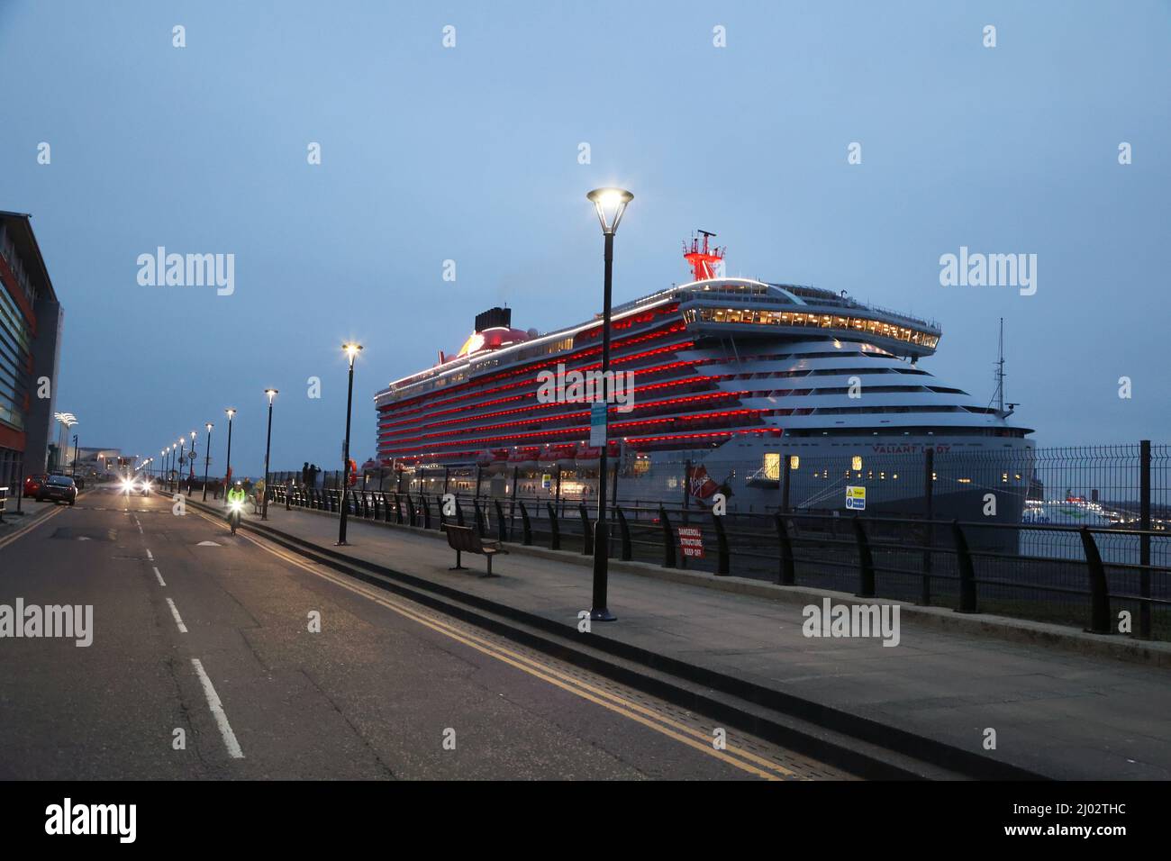 Virgin Voyages Valiant lady Stock Photo - Alamy