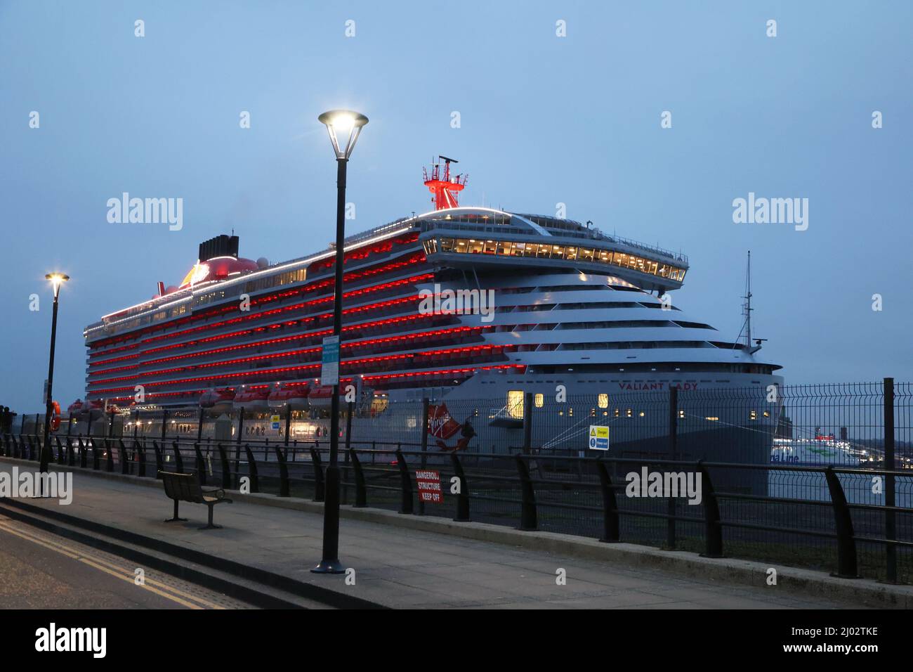 Virgin Voyages Valiant lady Stock Photo - Alamy