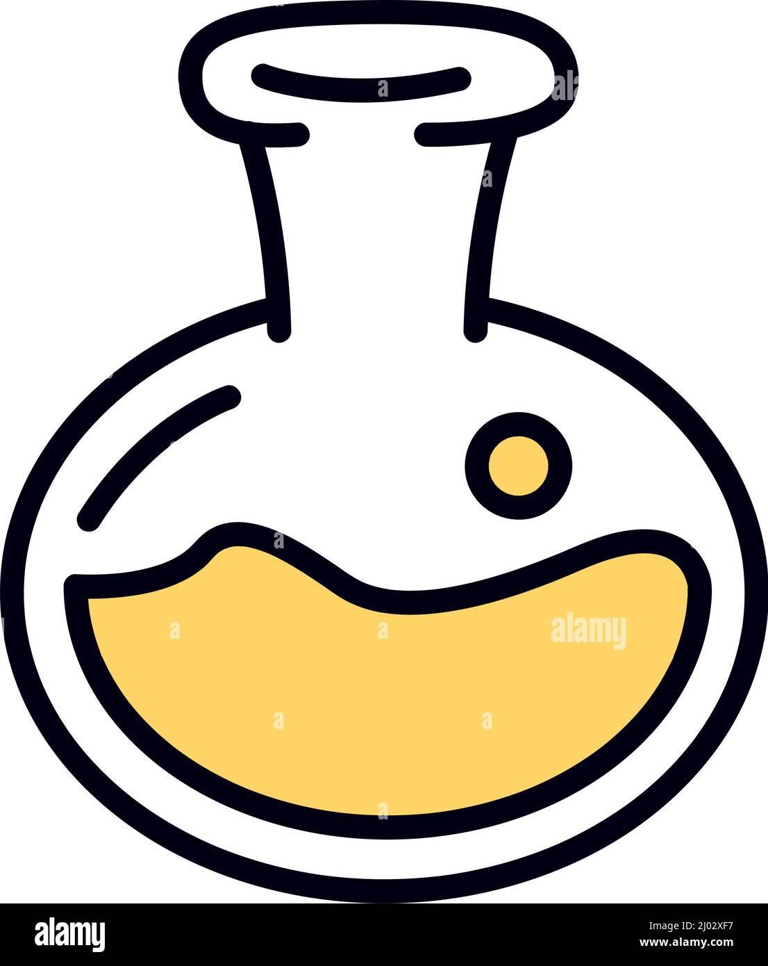 flask test science line style icon Stock Vector Image & Art - Alamy