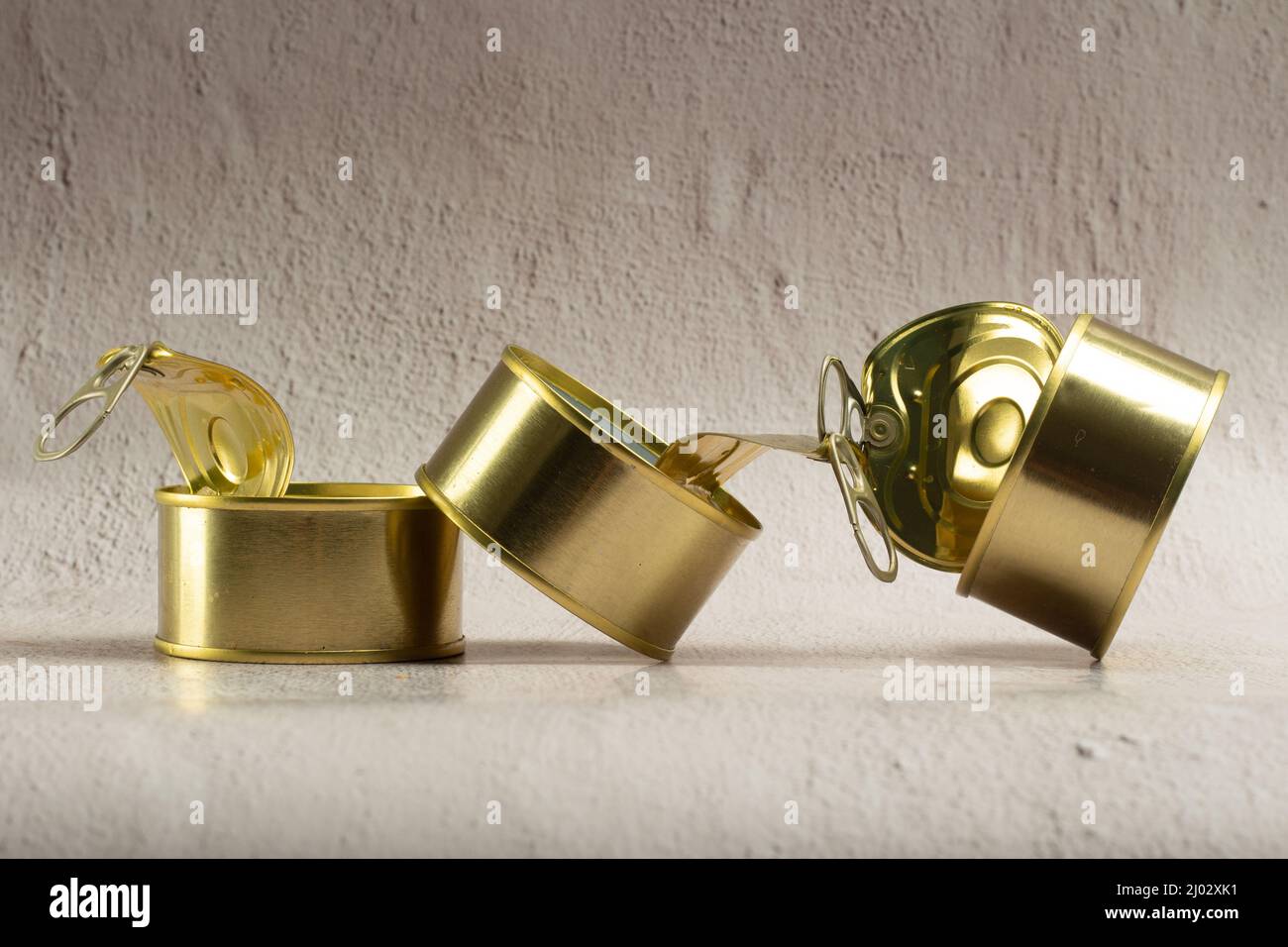 Open fish conserve box on hi-res stock photography and images - Alamy