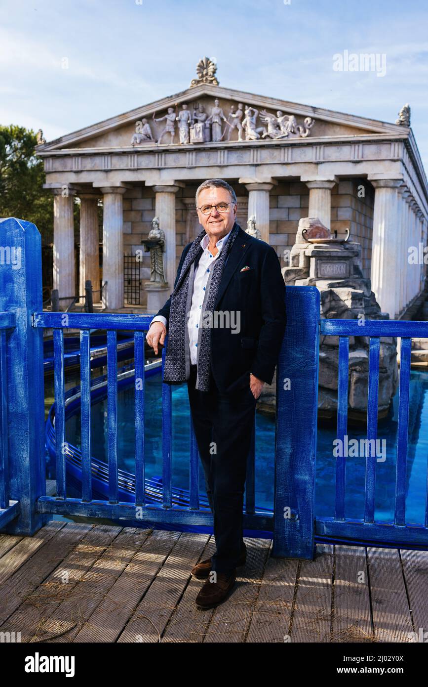 Rust, Germany. 14th Mar, 2022. Roland Mack, managing partner and co ...