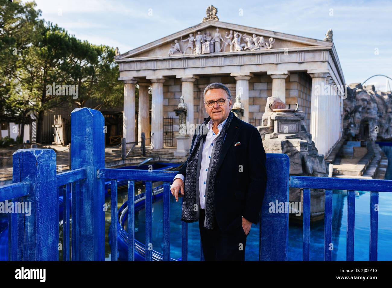 Rust, Germany. 14th Mar, 2022. Roland Mack, managing partner and co ...