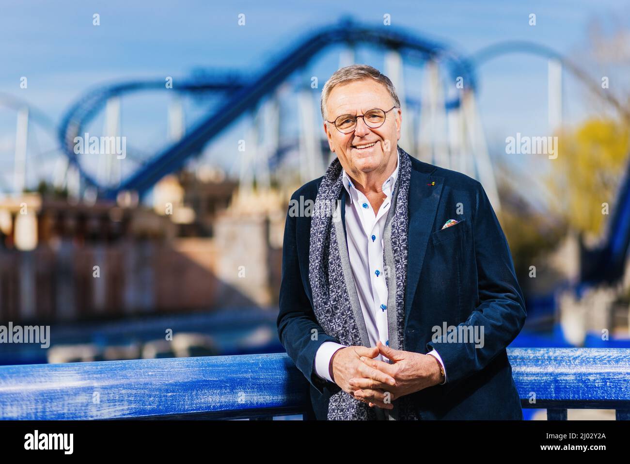 Rust, Germany. 14th Mar, 2022. Roland Mack, managing partner and co ...