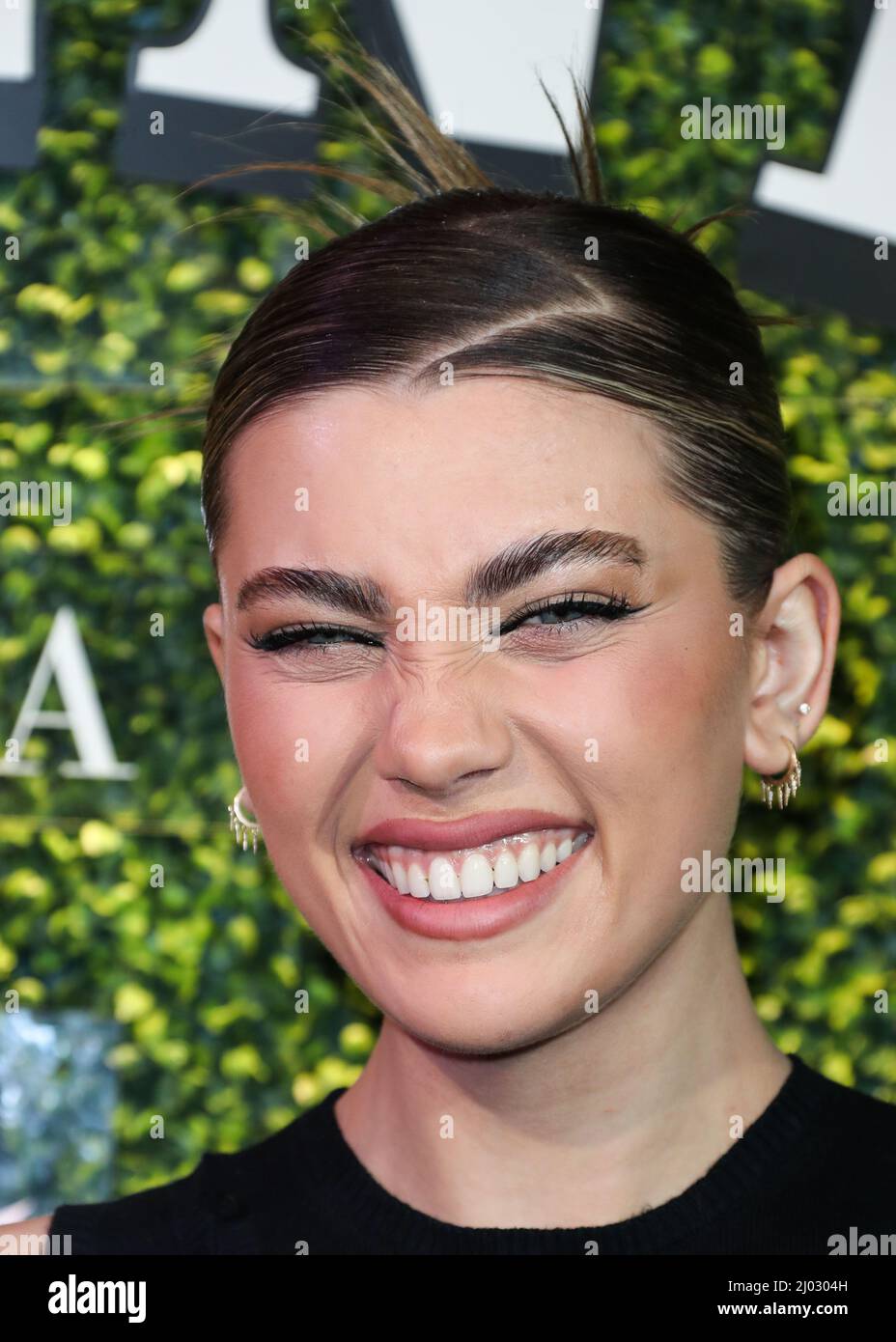 LOS ANGELES, CALIFORNIA, USA - MARCH 15: Amelie Zilber arrives at the ...