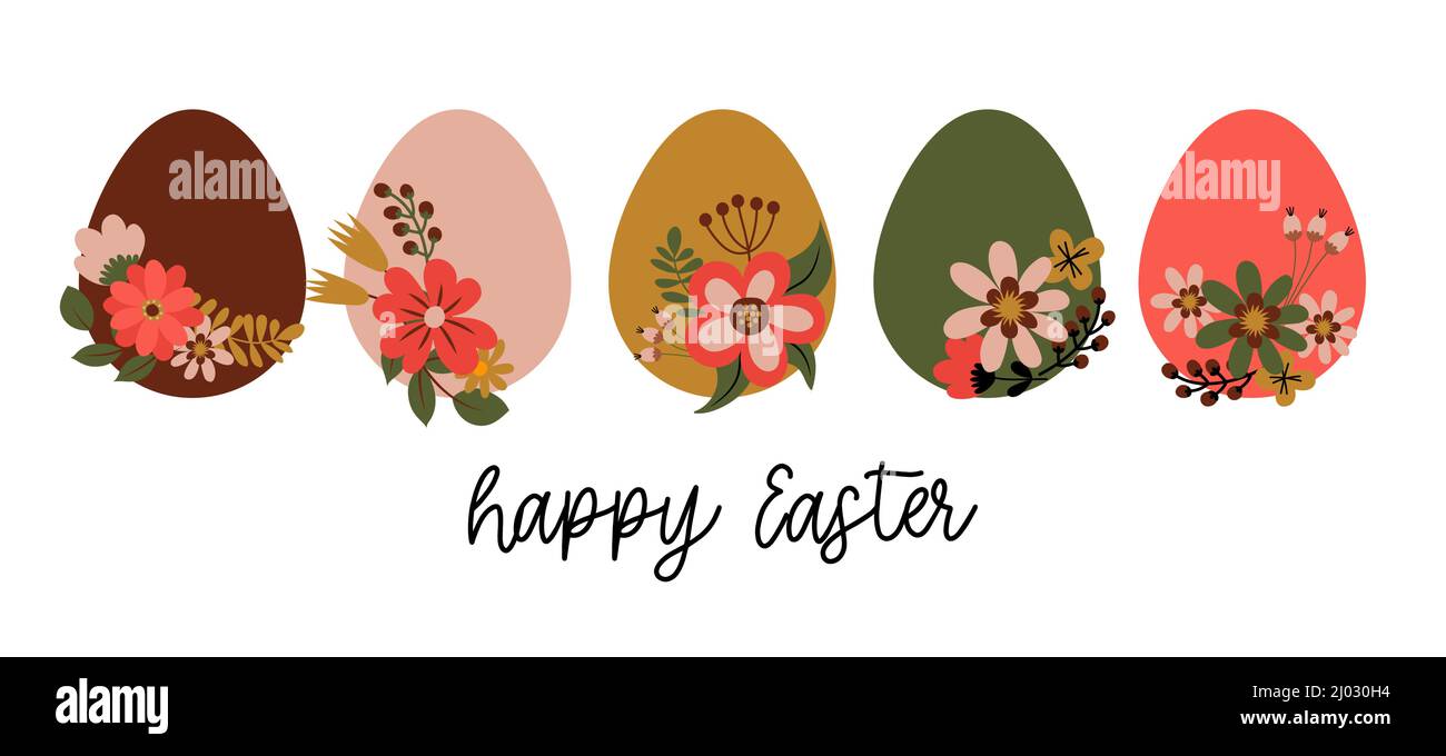Boho easter Stock Vector Images - Alamy