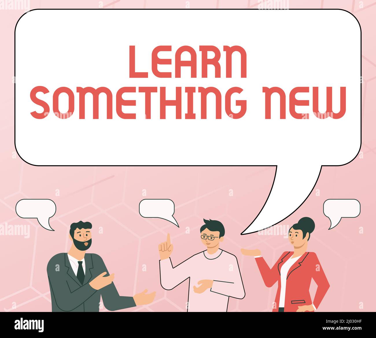 Text sign showing Learn Something New. Concept meaning Getting ...