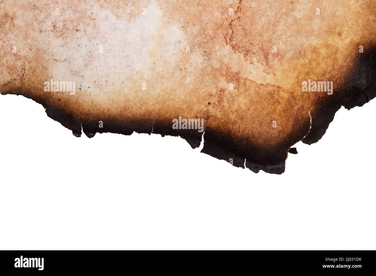 Burnt White Paper Texture