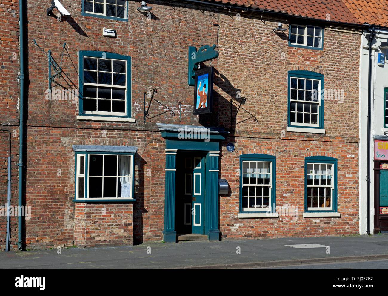 The Yarborough Hunt pub in Brigg, North Lincolnshire, England UK Stock ...
