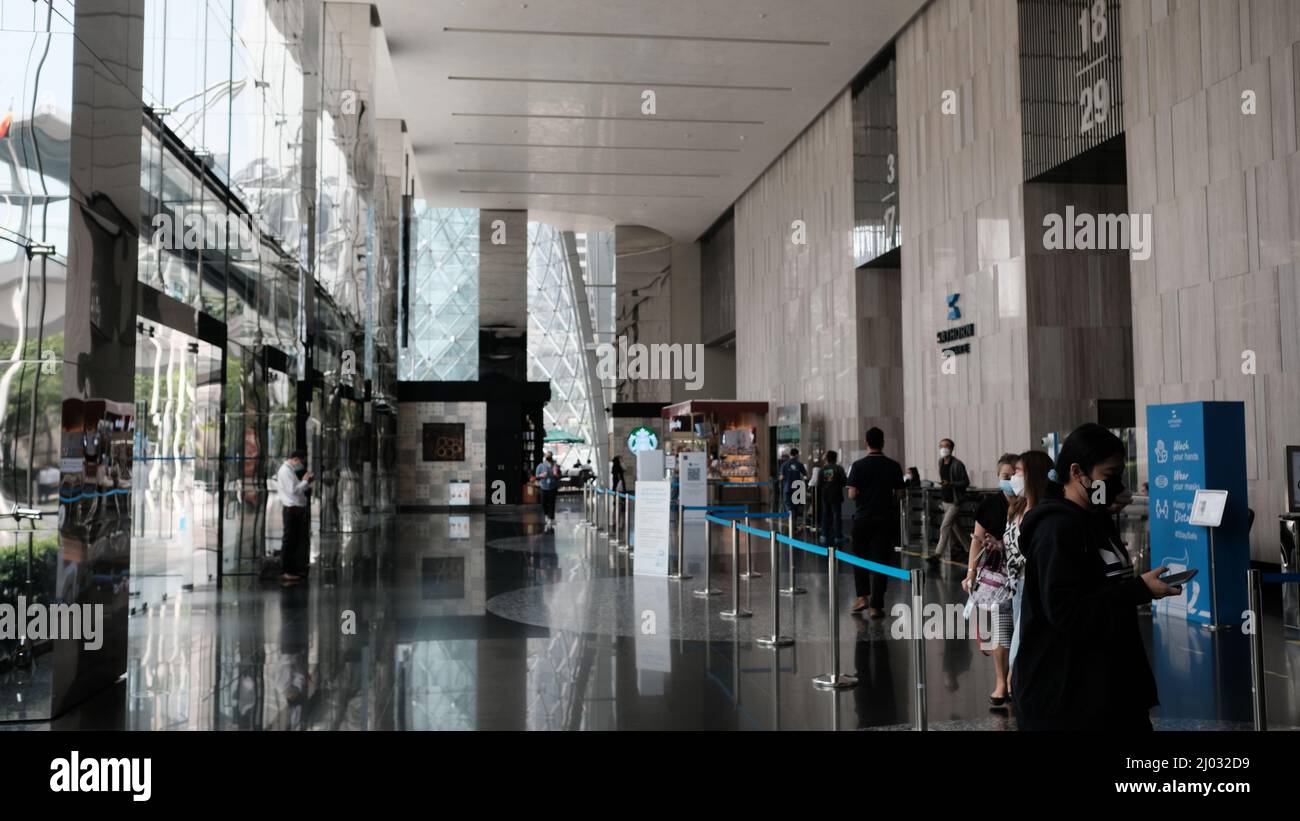 Sathorn Square Office Tower Lobby Sathorn, Square One, Sathorn Square ...