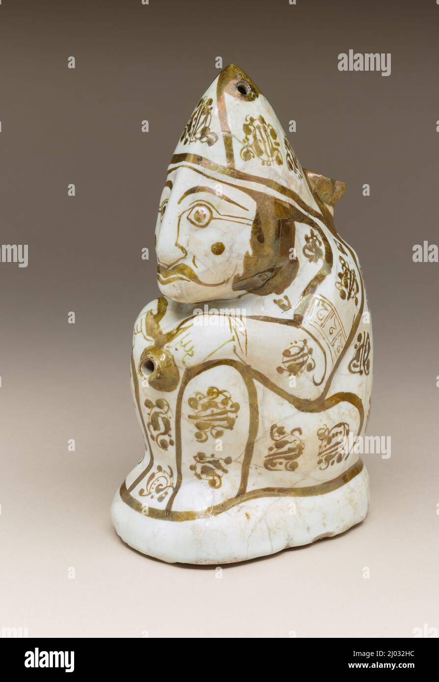 Jug in the Form of a Crouching Man. Iran, late 12th century/circa 6th ...